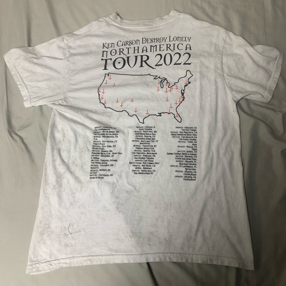 Shirts | Ken Carson Destroy Lonely Tour Merch Very Rare | Poshmark